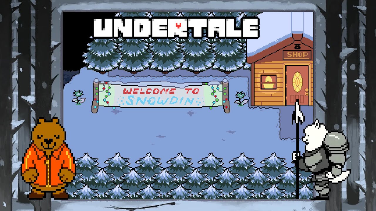 UNDERTALE: Welcome to Snowdin Town! - YouTube