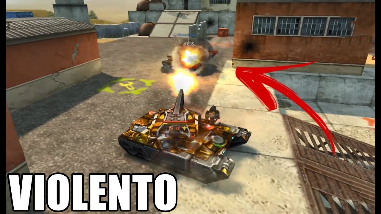 TANKI ONLINE - SEGURA A GAUSS M3 - YouTube