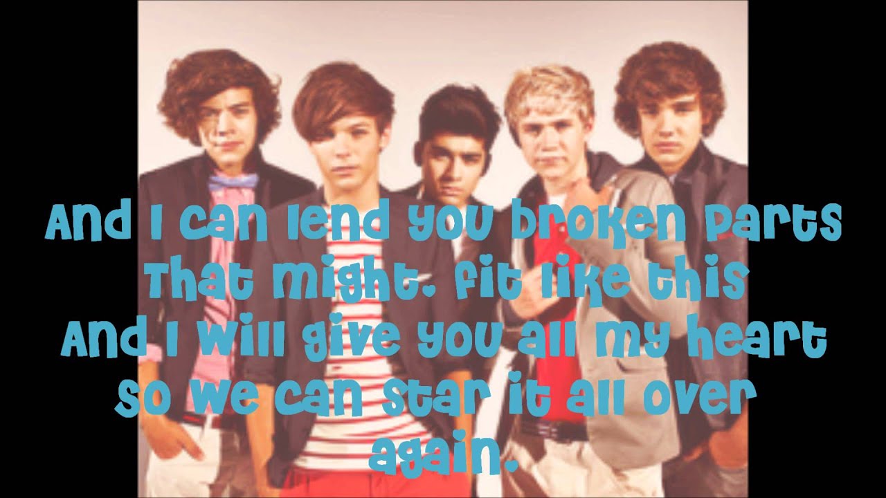 One Direction - Over Again - Lyrics - YouTube