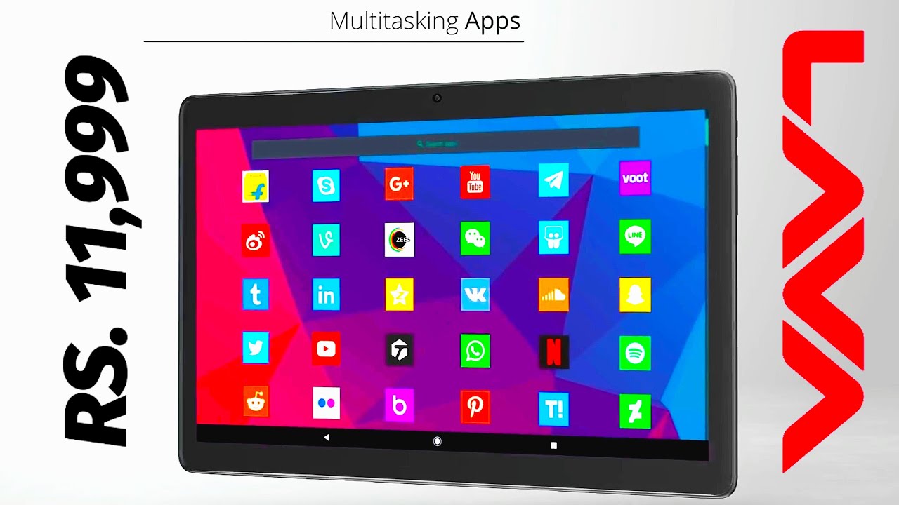 LAVA Magnum XL 2 GB RAM 32 GB ROM 10.1 inch with Wi-Fi+4G Tablet (Grey ...