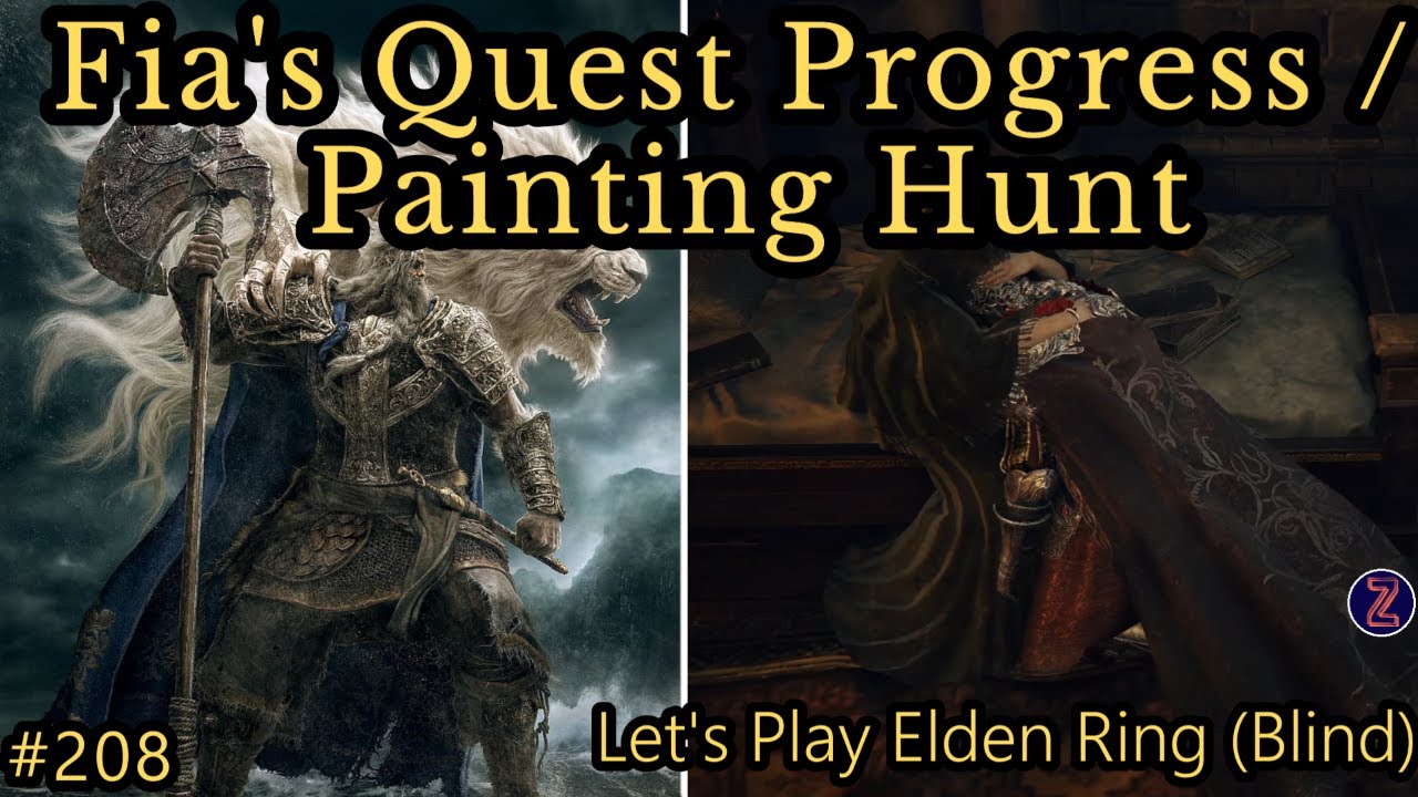 Fia's Quest Progress / Painting Hunt - Let's Play Elden Ring #208 (Blind) - YouTube