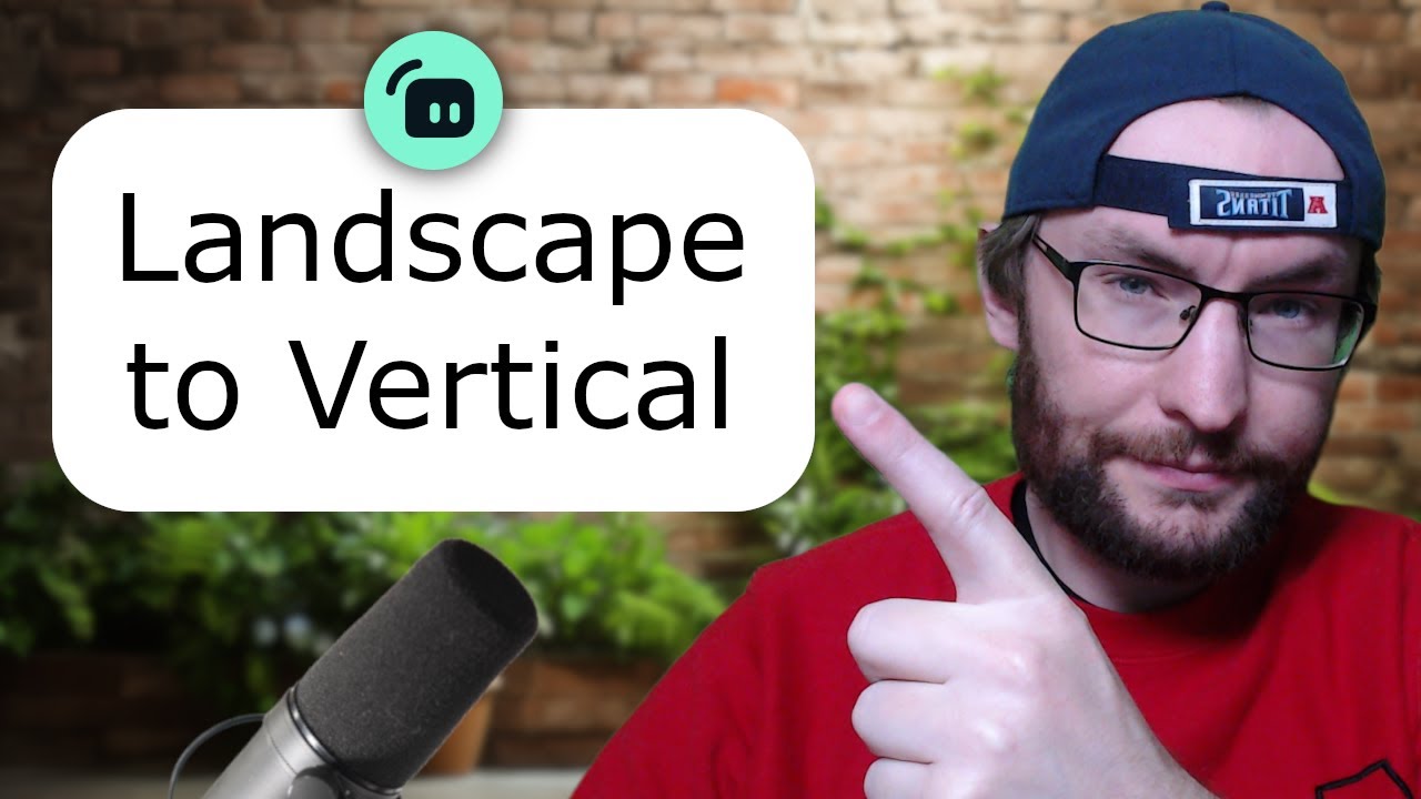 How To Turn Streamlabs From Landscape To Vertical Portrait - Two ...