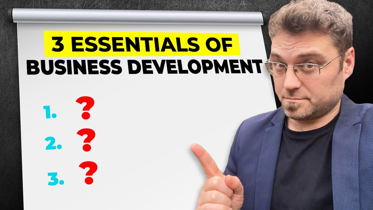 3 Essential Business Development Activities for Consultants - YouTube