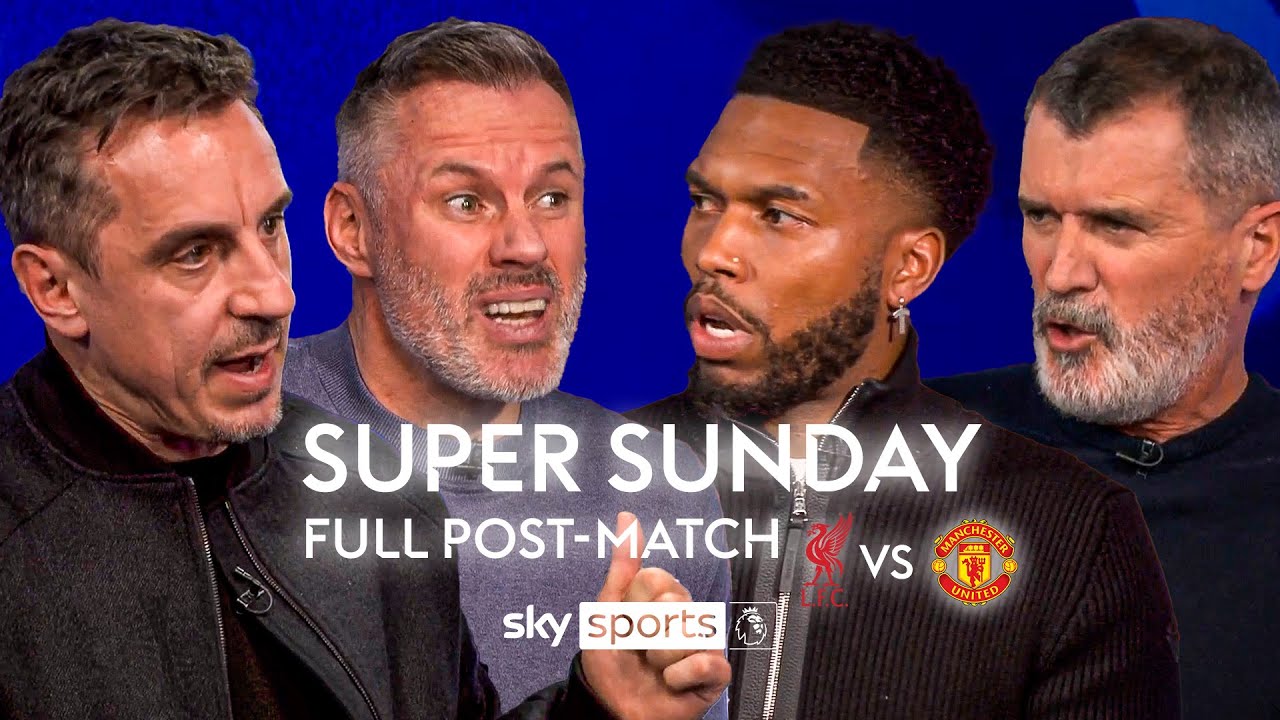 FULL Super Sunday post-match analysis! | Liverpool 2-2 Manchester ...