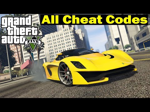 GTA 5 cheat codes for PC | All cheat codes for gta 5 | Part 1