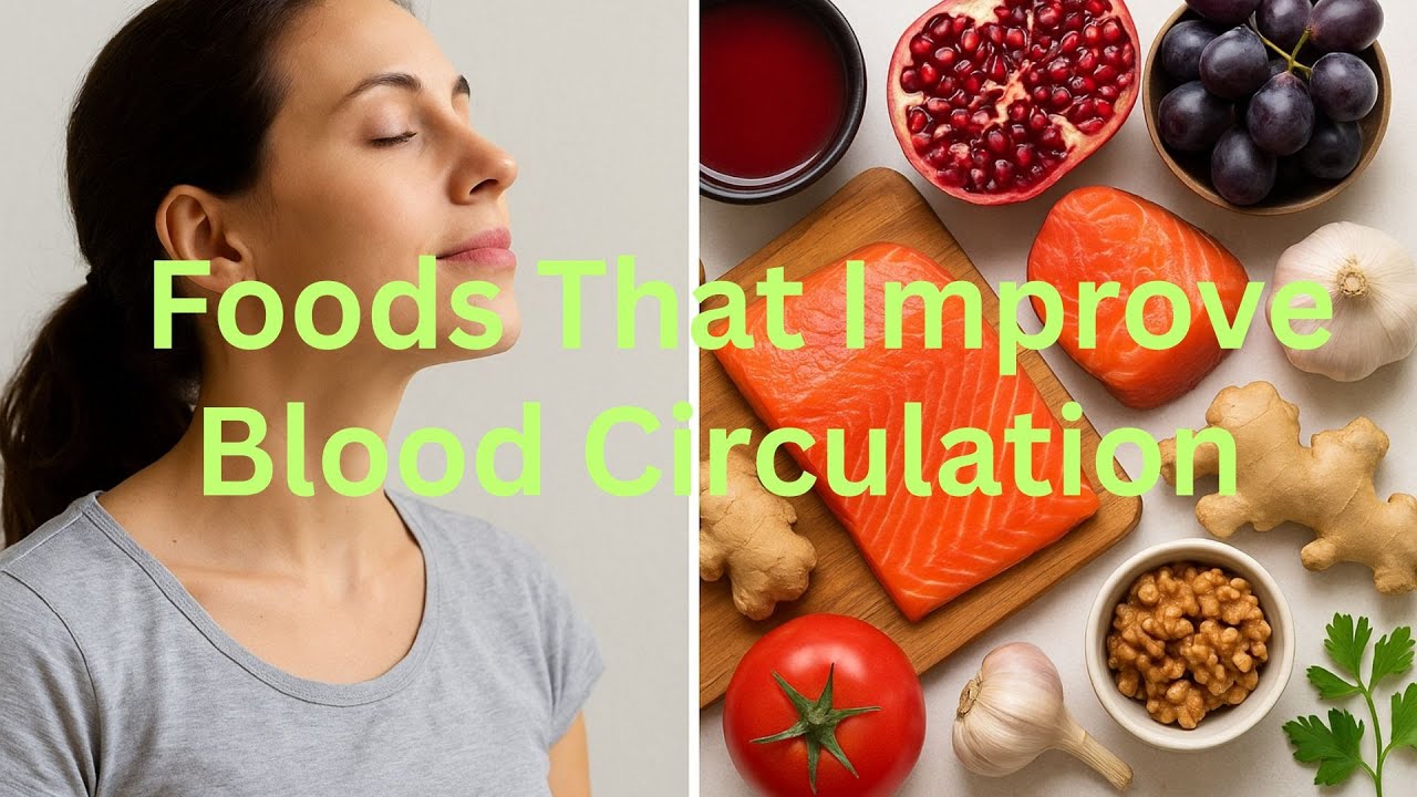 15 Foods That Improve Blood Circulation - YouTube
