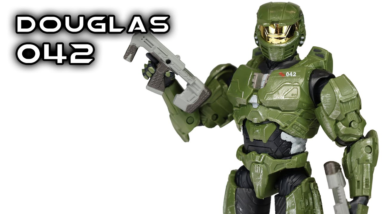Jazwares Vault DOUGLAS-042 Halo Wars Action Figure Review - YouTube