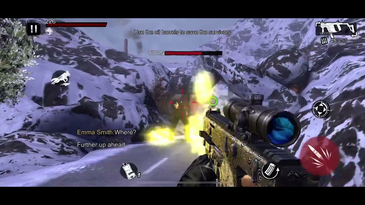 Zombie Frontier 4: Titan Boss level - YouTube