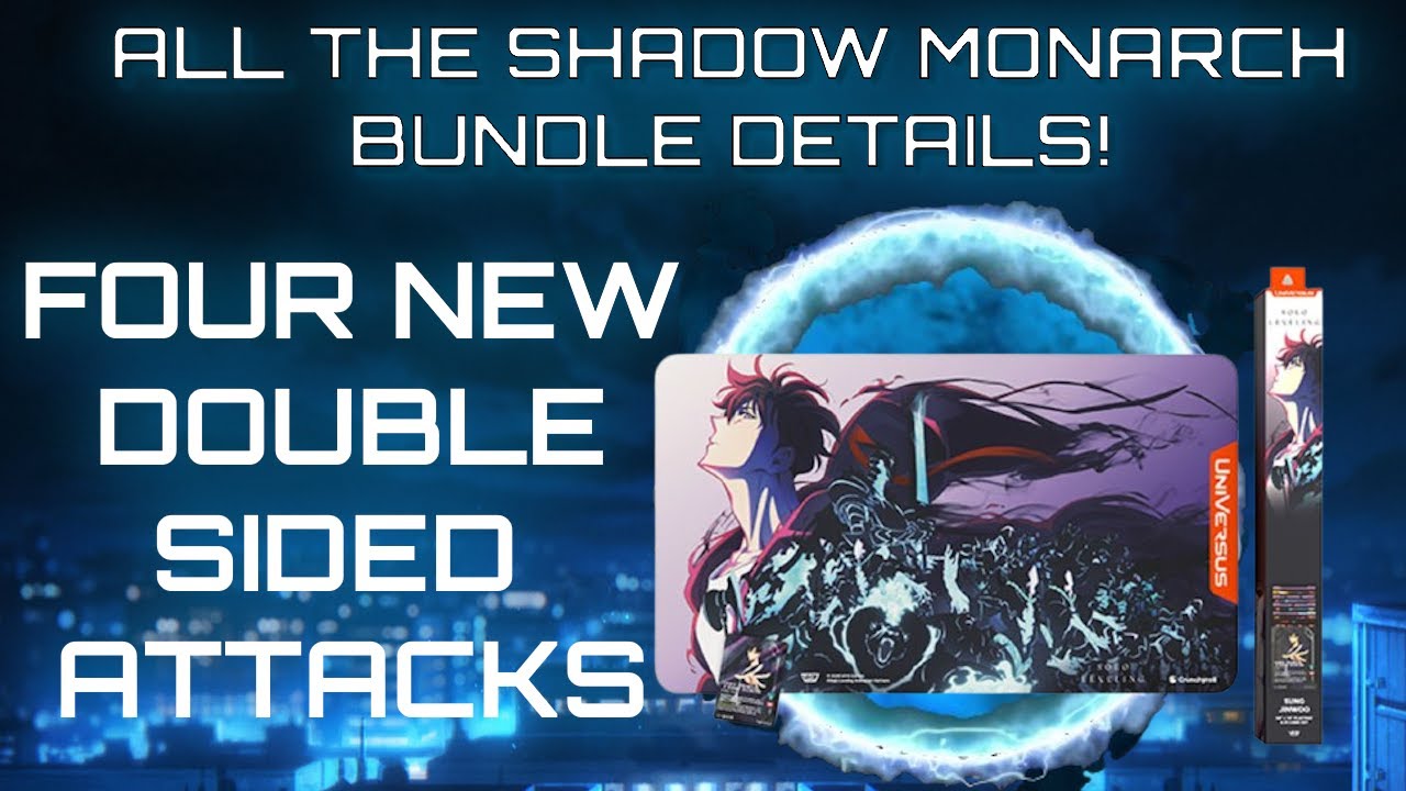 What is Inside the Solo Leveling Shadow Monarch Bundle - YouTube
