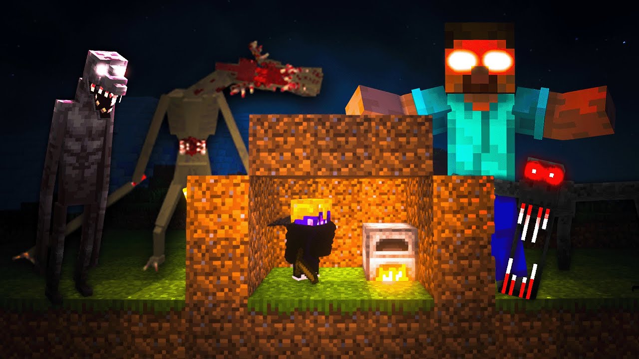 Beating Minecraft with 300 Horror Mods. - YouTube