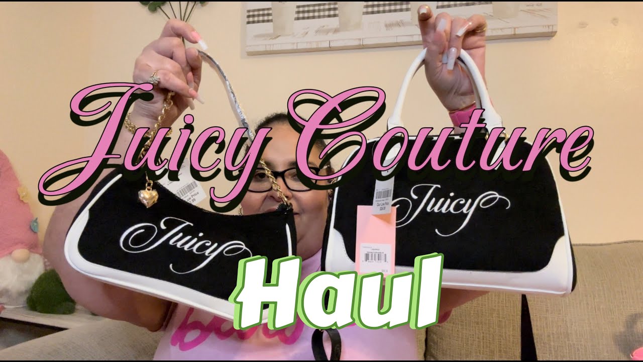 Juicy Couture Haul ( beautiful purses+ clothes + more) - YouTube