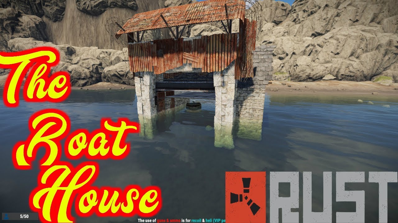 The Boat House | New Boats!!!! | Fits 2 Boats | Cheap | Rust Ep 57 ...