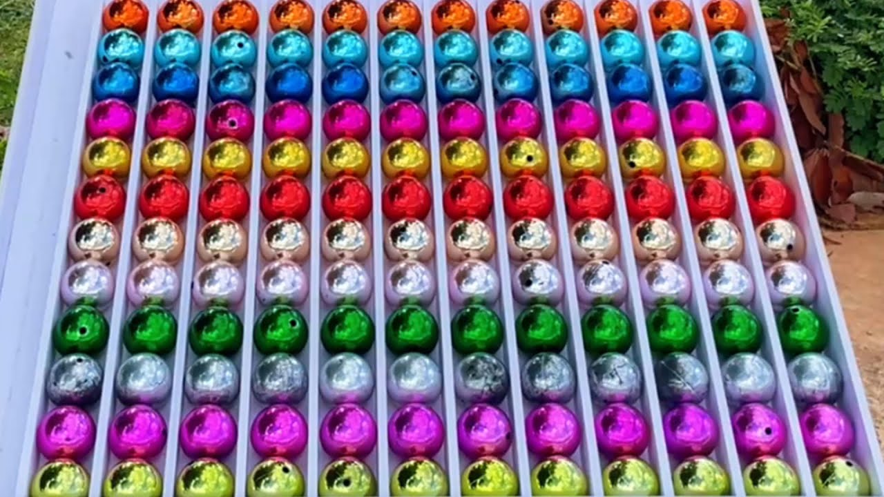 full color sort ball puzzle game match challenge IQ - YouTube