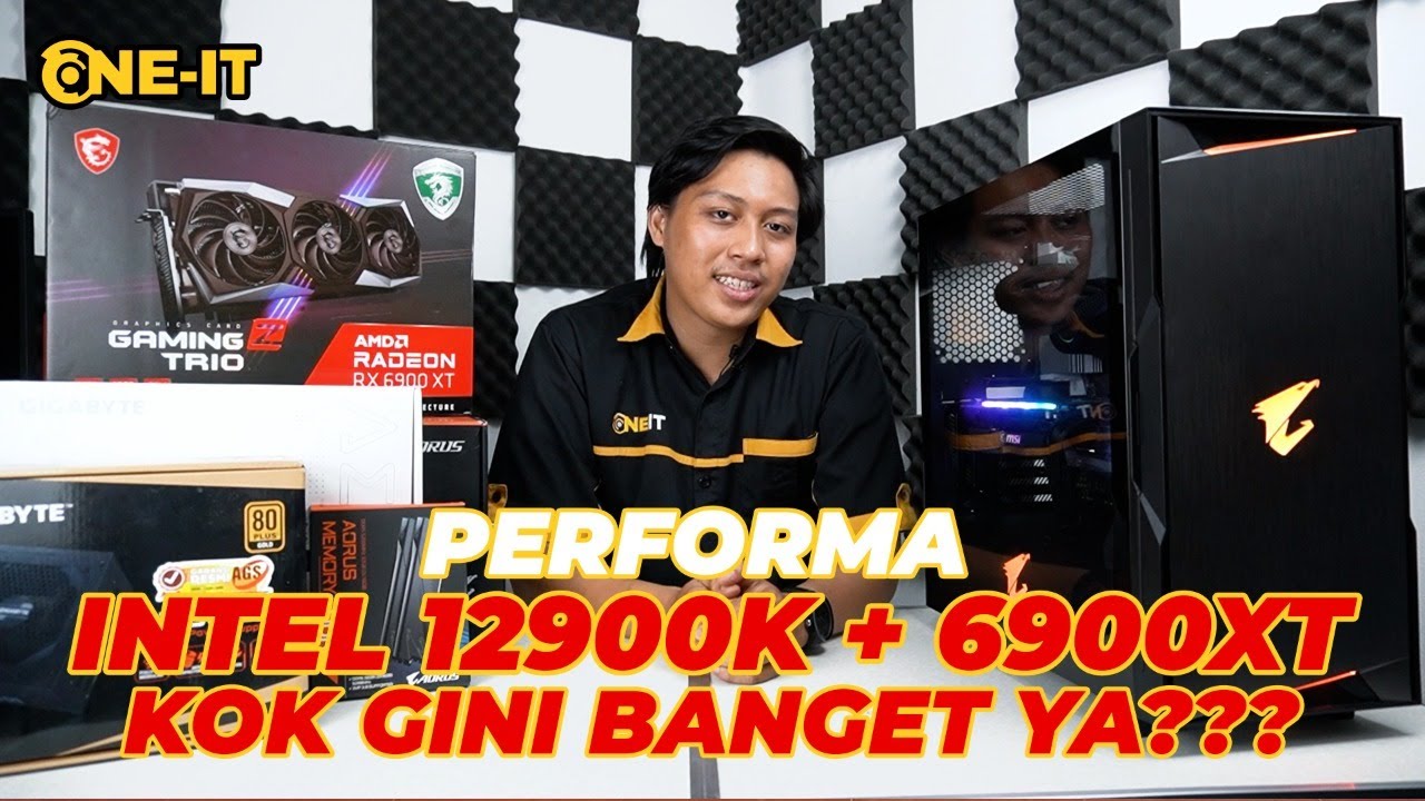 PERFORMANYA INTEL 12900K + 6900XT KOK GINI BANGET YA - YouTube