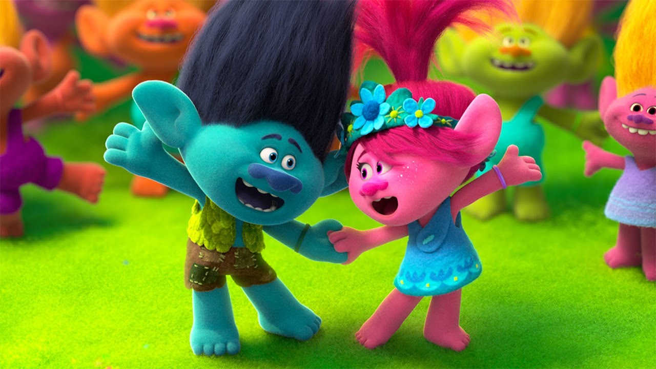 A história de amor da Poppy e do Branch 💖 | Trolls: Tour Mundial - YouTube