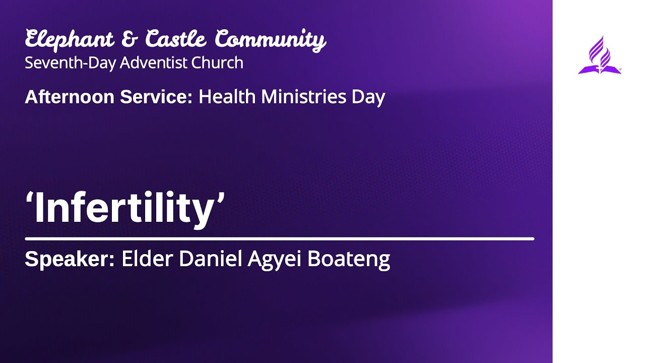 'Infertility' - Health Ministries Day: Afternoon Service - YouTube