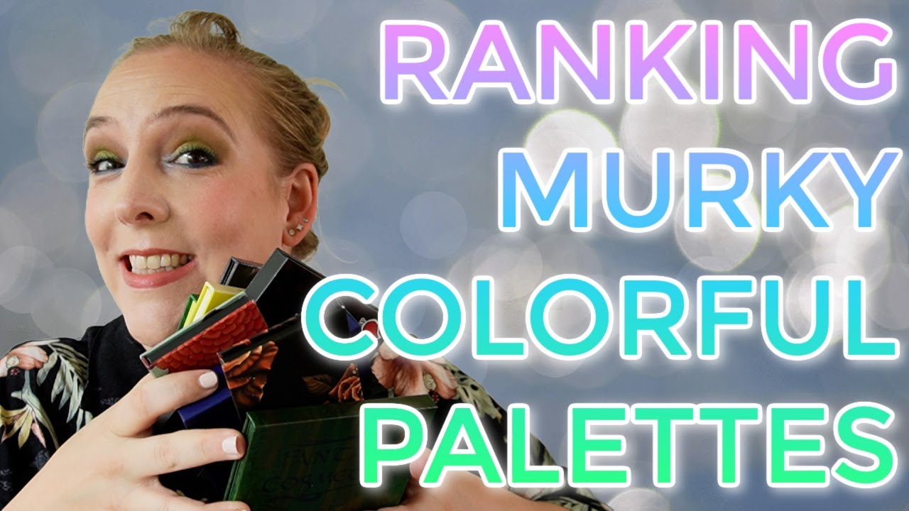 RANKING MURKY COLORFUL PALETTES // Best & worst murky & muted toned ...