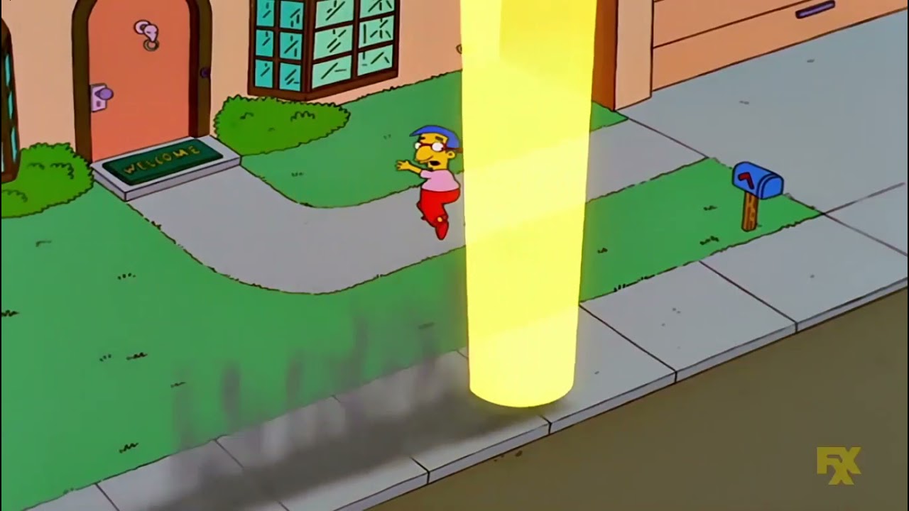Milhouse Rayo Solar - Los Simpson - YouTube