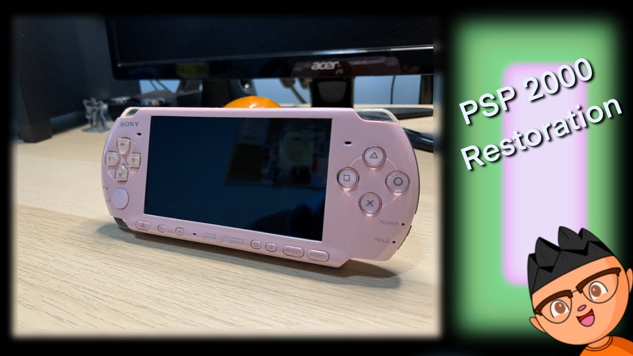 Restauración y cambio de carcasa Sony PSP 2000 🎮 | Restoration and ...