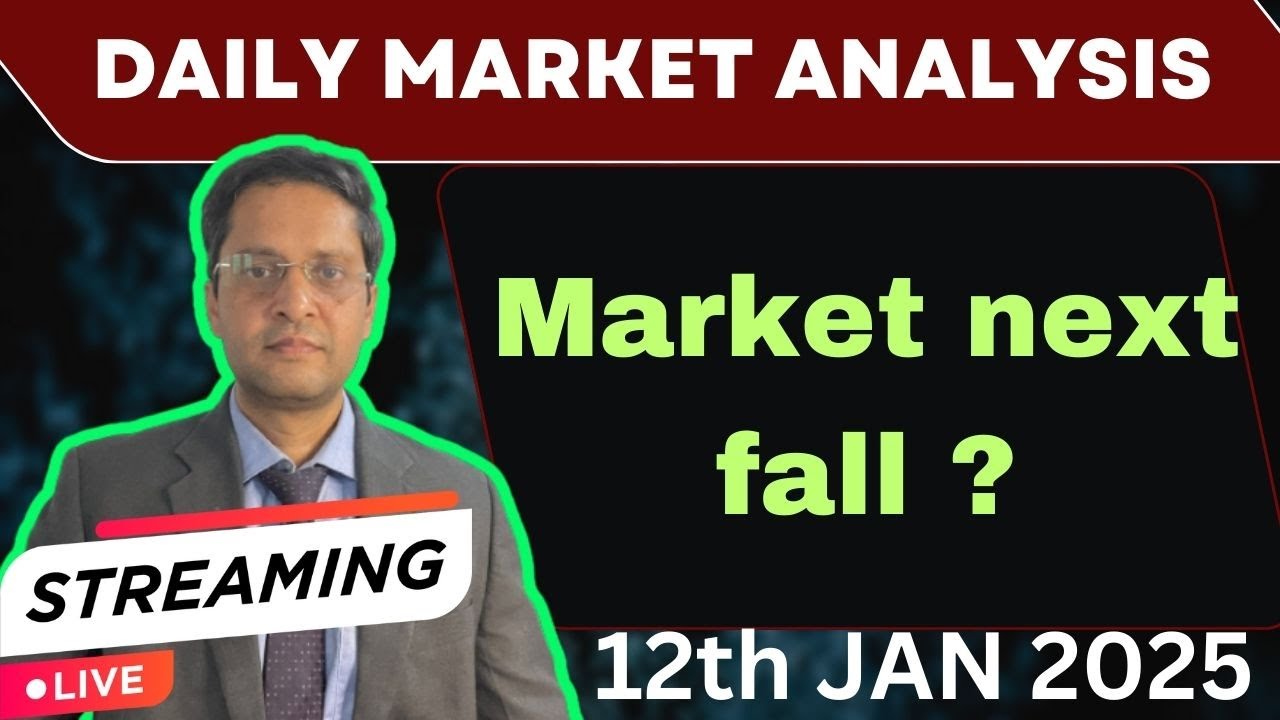 Market next fall|Nifty analysis for 13th jan 2025|Banknifty prediction ...