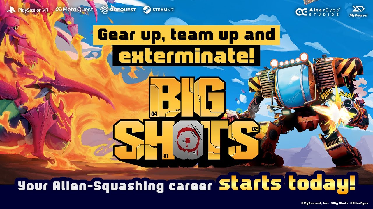 BIG SHOTS® - Launch Trailer (PlayStation®VR2/SteamVR/Meta Quest) - YouTube