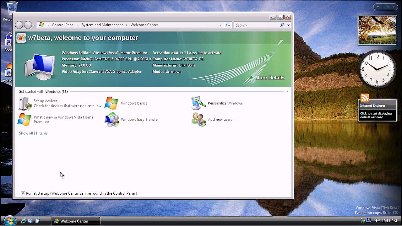 Windows Vista Beta 2 really works in 2022? - YouTube