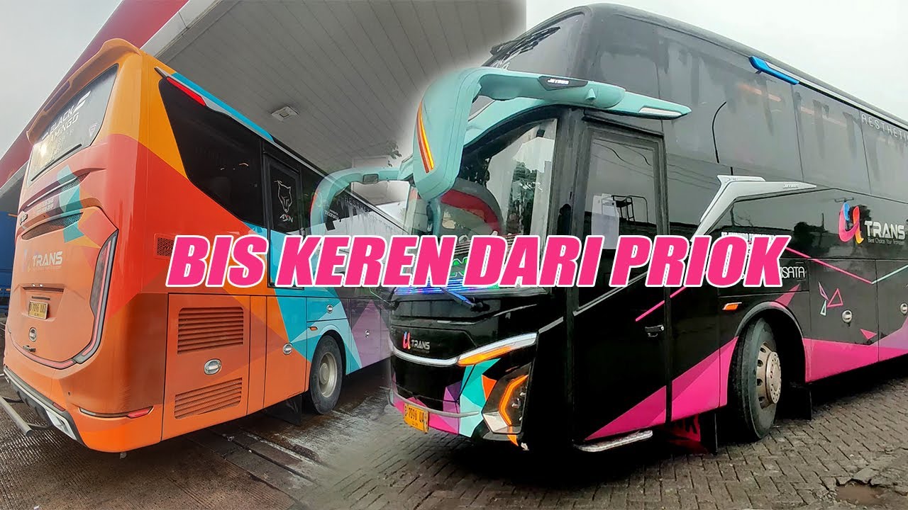 KETEMU BIS KEREN DARI PRIOK ! BUS PARIWISATA U TRANS JETBUS 5 TERBARU REMAP BY ASN HUNTING REST ...