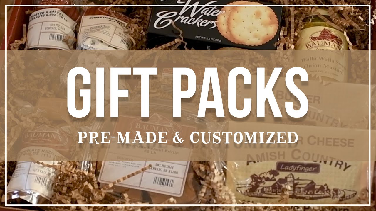 Holiday Gift Packs | Pre-Made & Customized - YouTube