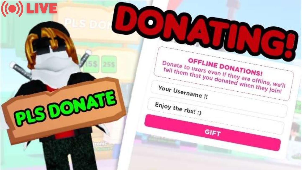 🔴PLS DONATE LIVE🔴 DONATING TO SUBS! DAY 12 UNTIL 100K RAISED - YouTube