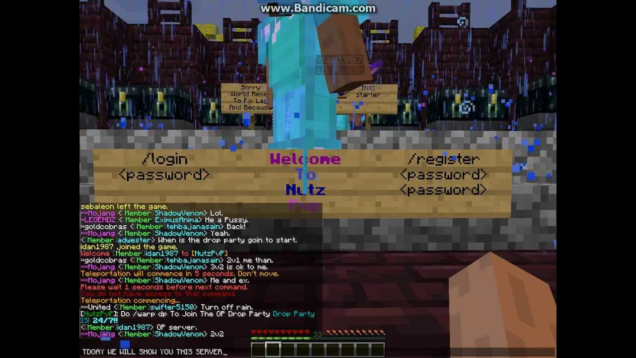 Minecraft OP Server {NutzPvP} - YouTube