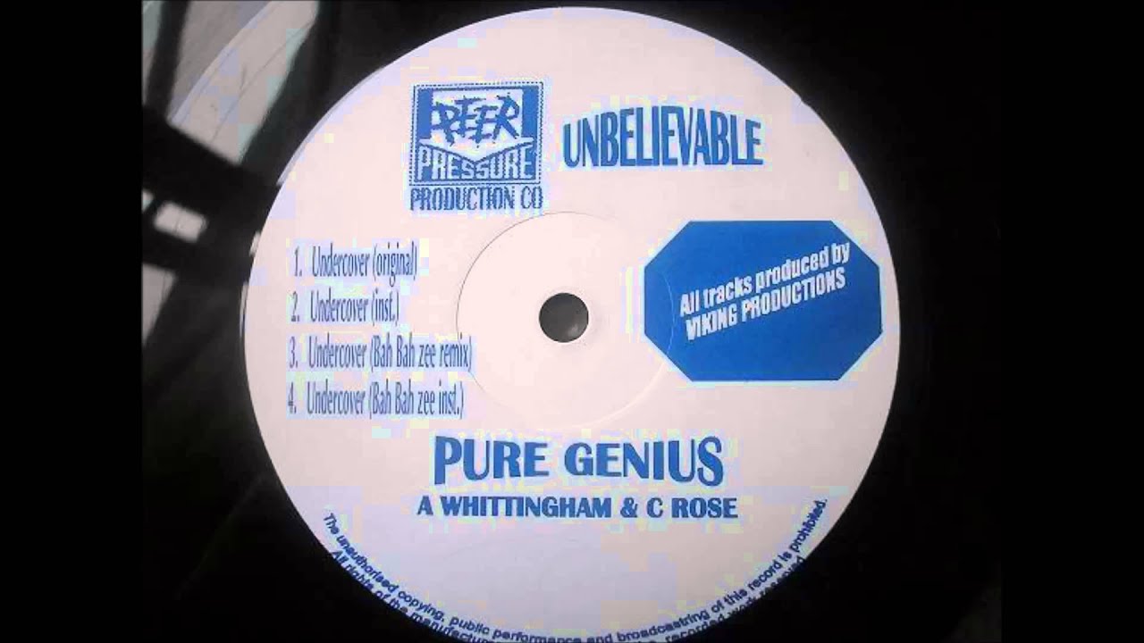 Pure Genius - Undercover (1995) (UK Hip Hop) - YouTube