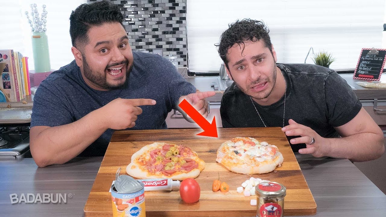 Cocinando y Probando La Pizza MAS ASQUEROSA del Mundo | El Guzii - YouTube
