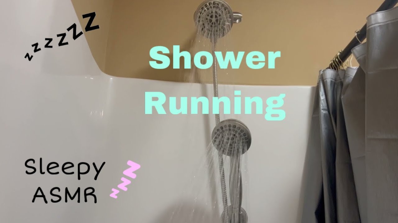 8 Hours Shower Running - Soothing White Noise - Sounds for Sleep and ...