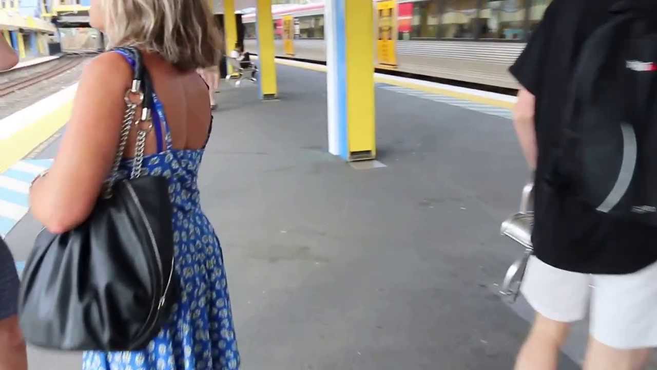 Brisbane No Pants Train Ride 2014 No Pants Subway Ride Indooroopilly 2446