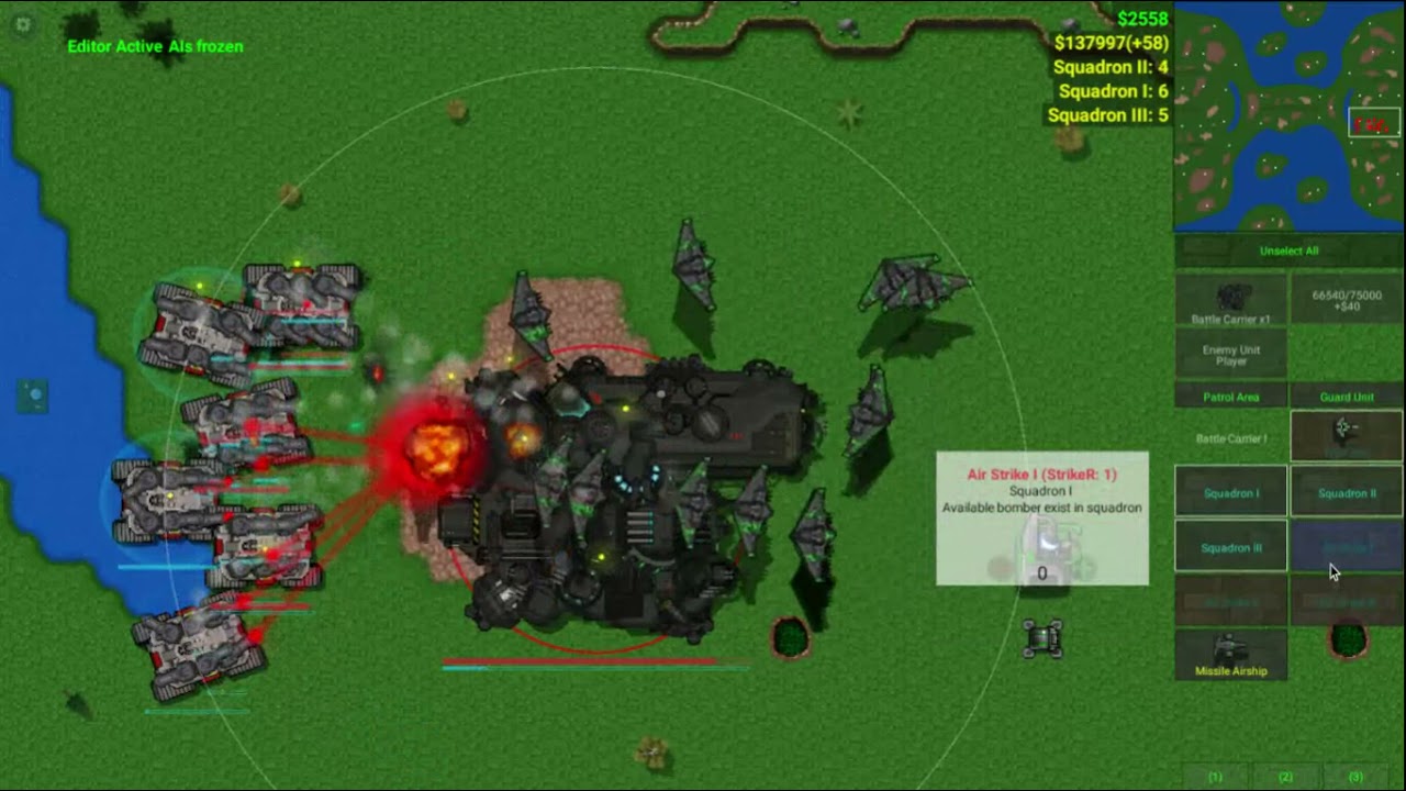 6 modular tanks (modular tank mod) vs convergence class (battle carrier ...