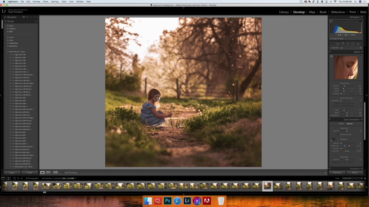 How to Create a Warm and Desaturated Edit in Photoshop. - YouTube