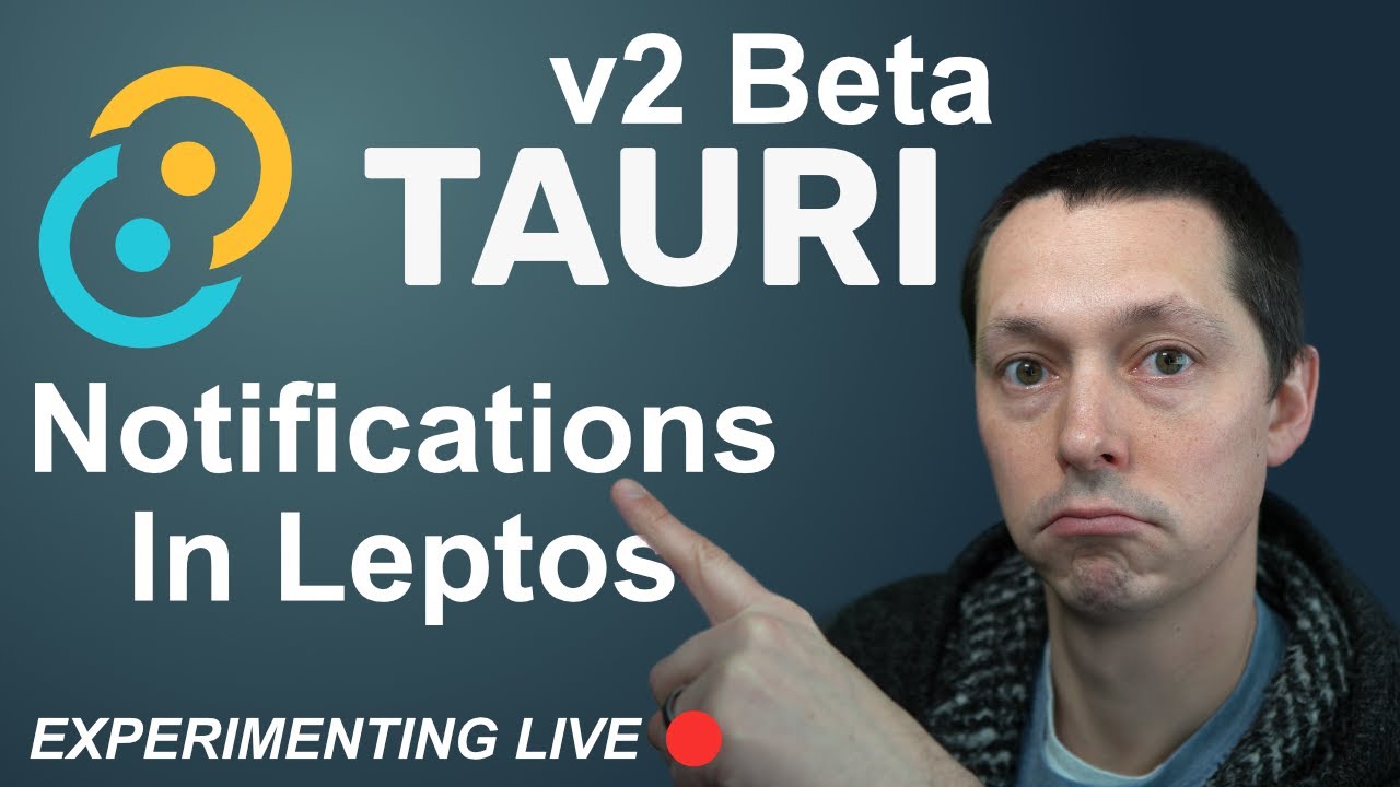 Tauri v2 Notifications With Leptos In System Tray App [Beta] - YouTube