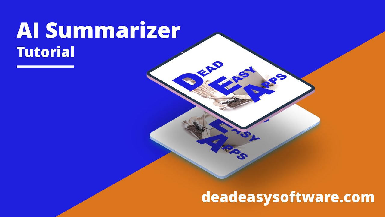 AI Summarizer App Tutorial: Summarize, Rephrase & Simplify Text! (Part ...