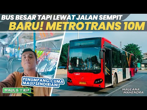 RUTE BARU! METROTRANS 10M Pulogadung - Walikota Jakarta Utara via Tipar ...