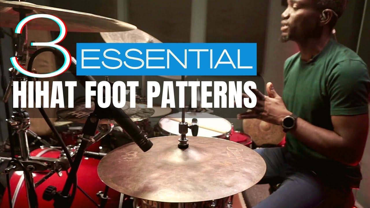 3 Essential Hi-hat Foot Patterns SUCCESSFUL Drummers Play - YouTube