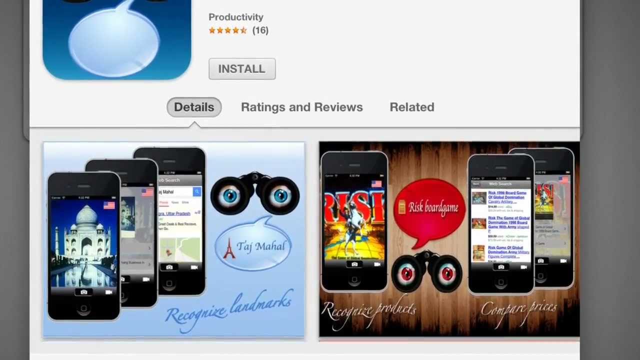 Review: Talking Goggles - a camera with speech - YouTube