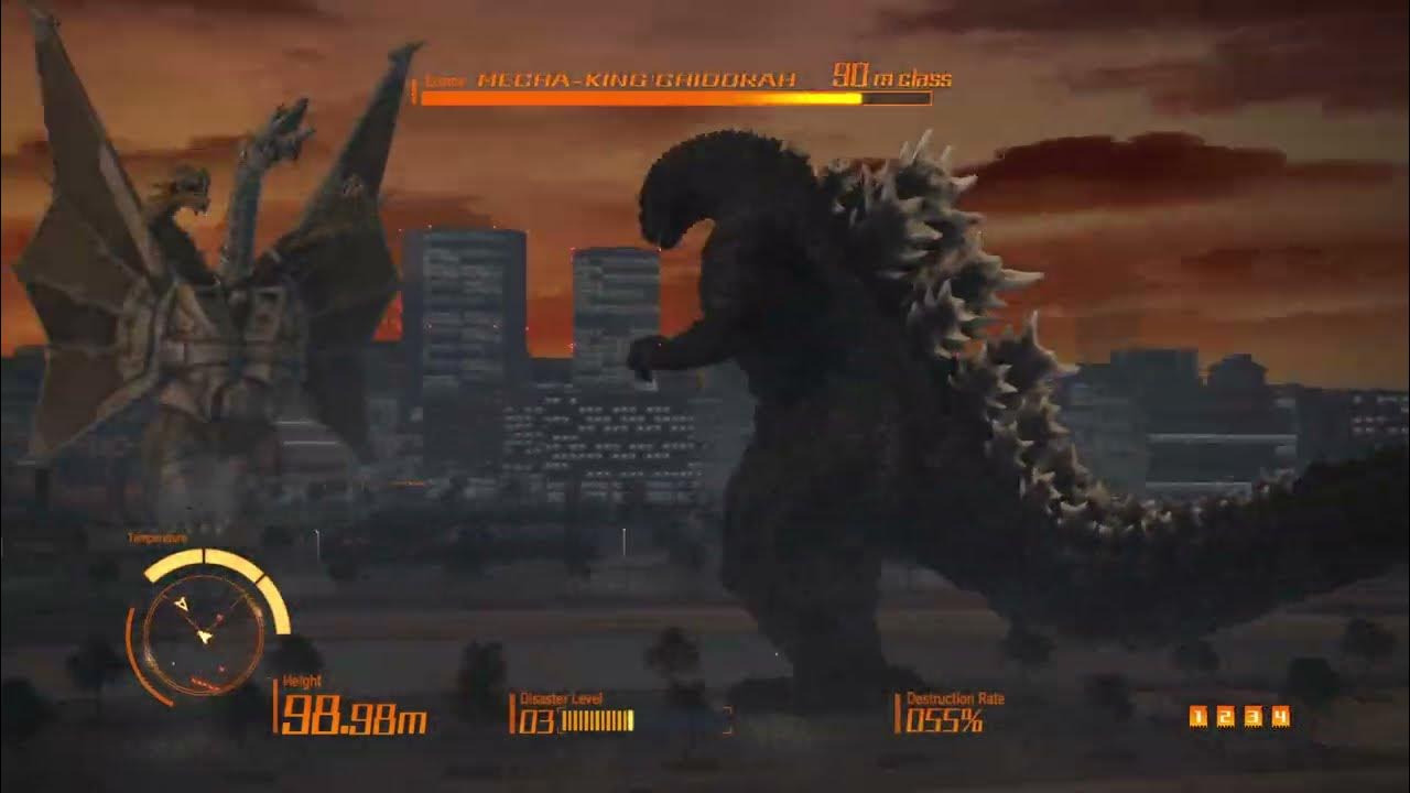 Godzilla PS4 - Godzilla vs. Gotengo and Mecha-King Ghidorah - YouTube
