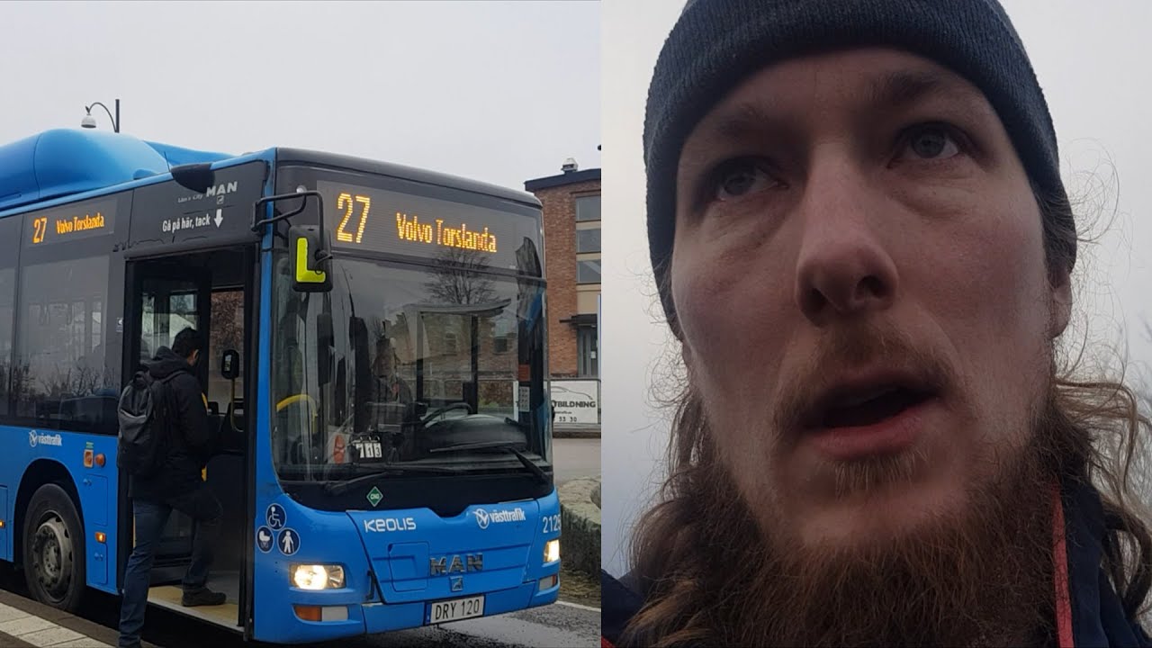 Busslinjer i Göteborg - linje 27 - YouTube