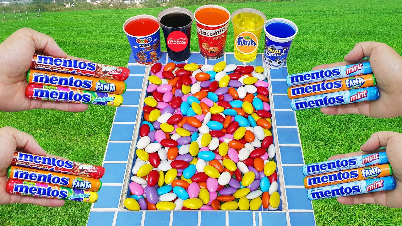 Experiment: Pepsi of Fanta, Football vs X&X SUGARS Popular Sodas ! Coca ...