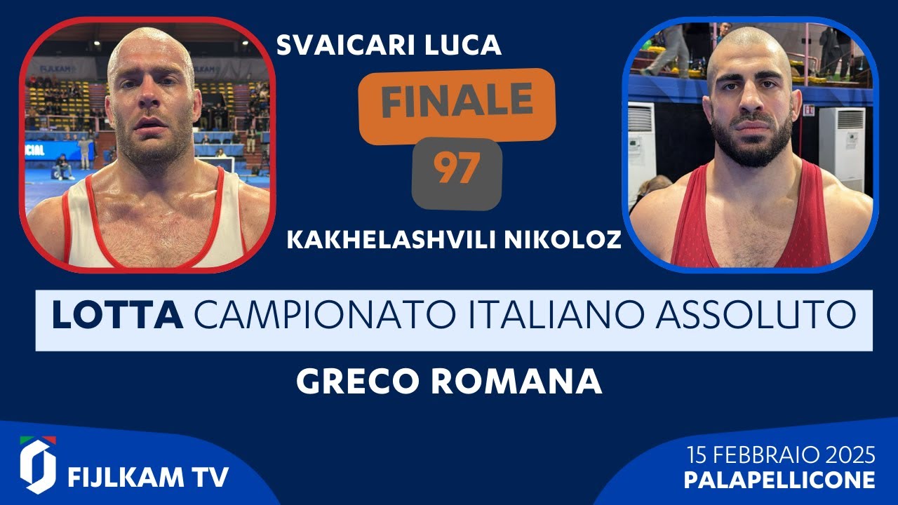Lotta - Svaicari Luca vs Kakhelashvili Nikoloz - finale 97kg GR - 2025 ...