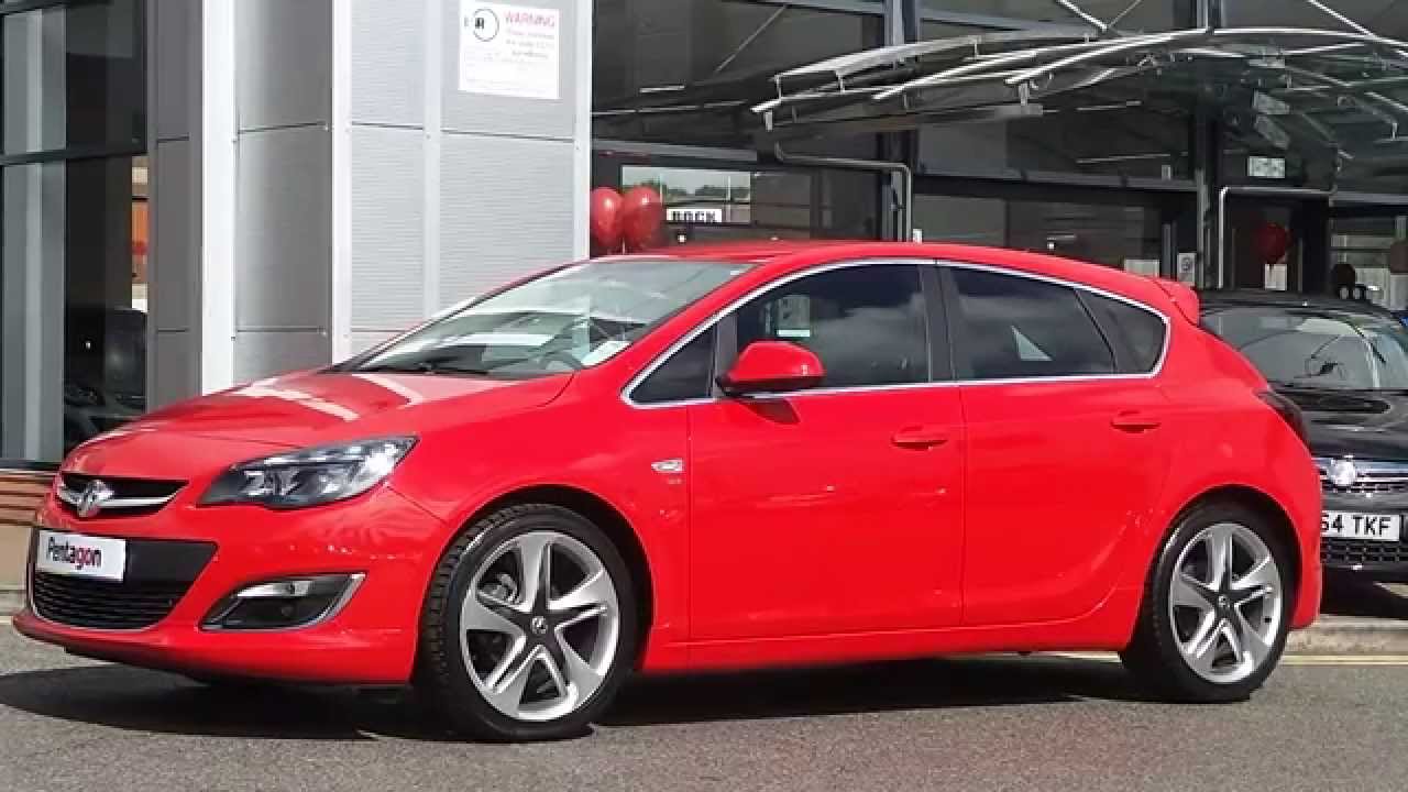 2014 63 Plate Vauxhall Astra 1.4 16V Sri 5DR Power Red - YouTube
