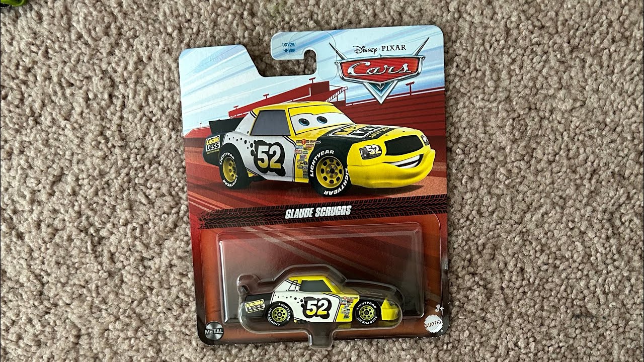 Disney/Pixar Cars 1 Claude Scruggs (Leak Less) No. 52 Piston Cup Racer ...