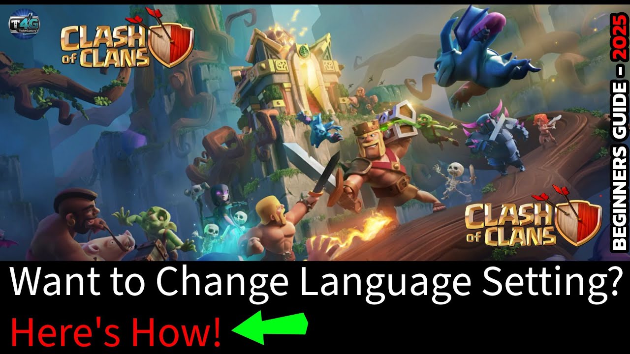 How to Change Language in Clash of Clans (Quick & Easy Guide) - YouTube