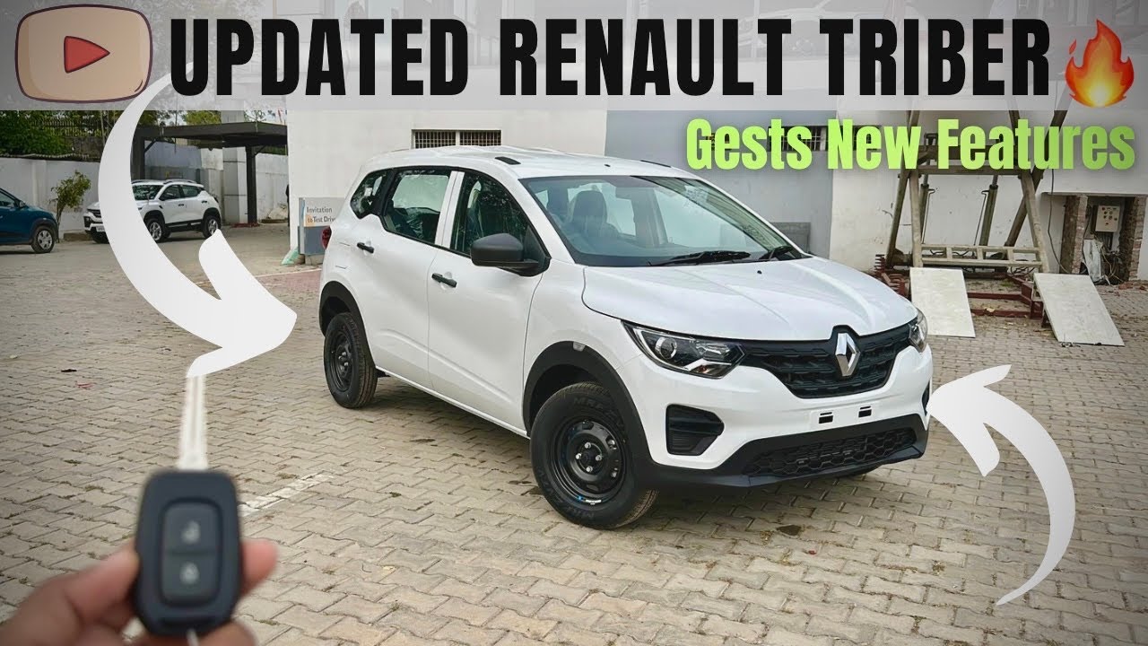 Updated Renault Triber RXE ️ Triber Base Model Gets New Features and ...