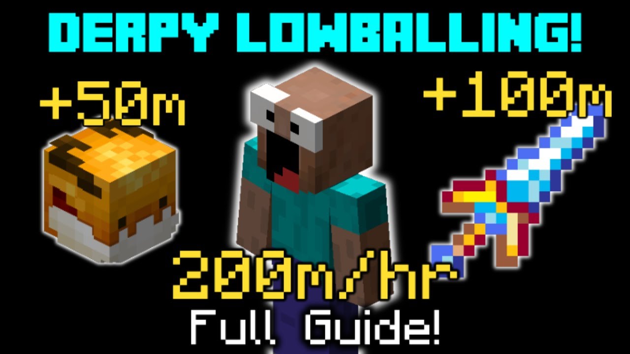 How to make 200m/hr with LOWBALLING! | Hypixel Skyblock - YouTube